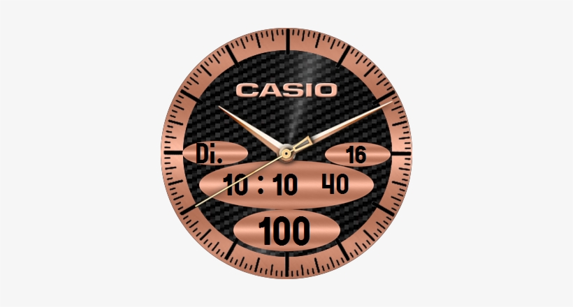 Casio 26 - Wall Clock - Free Transparent PNG Download - PNGkey