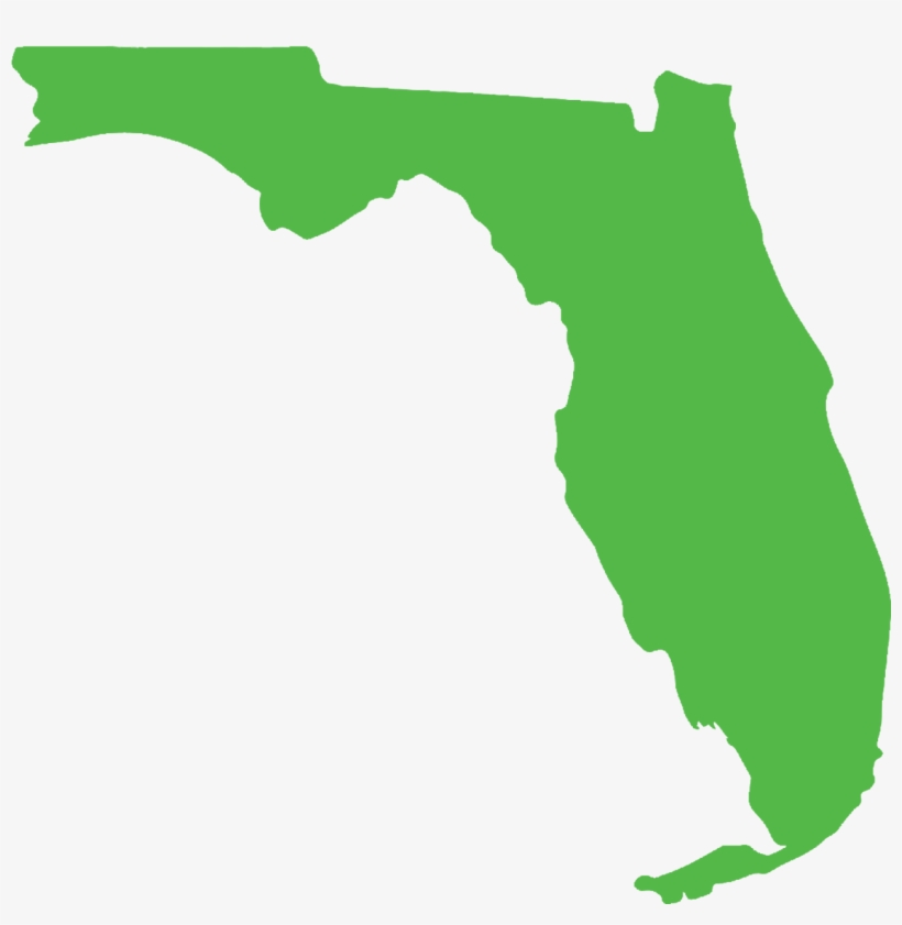 Florida Map - Free Transparent PNG Download - PNGkey