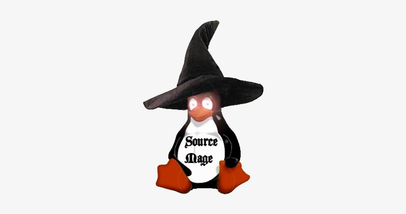Source Mage Gnu/linux - Linux Penguin - Free Transparent PNG Download ...