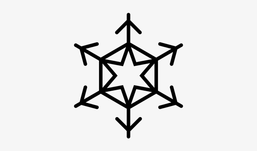 Star Shaped Snow Flake Crystal Vector - Cartoon Spider Web - Free ...