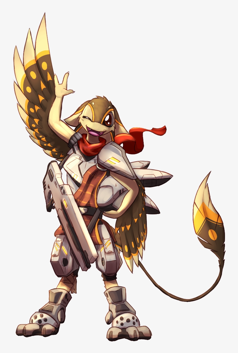 Kuno The Avali - Starbound Avali - Free Transparent PNG Download - PNGkey