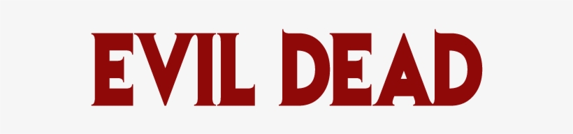 Evil Dead Font - Free Transparent PNG Download - PNGkey