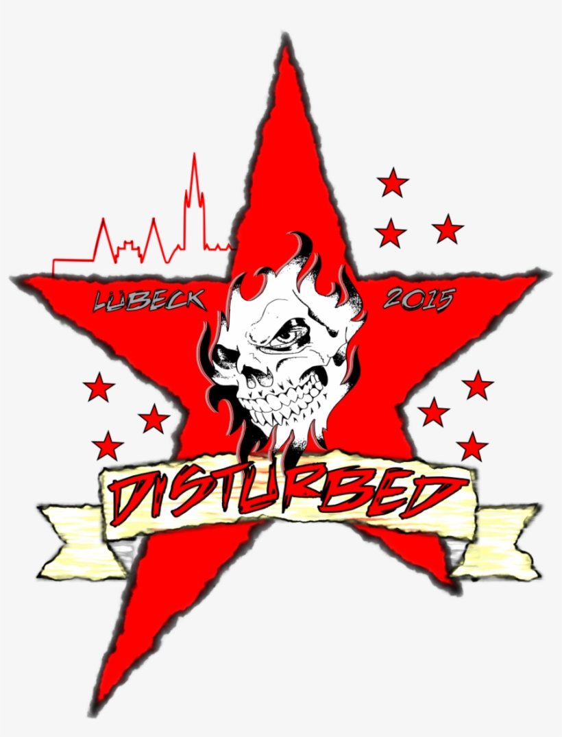 Disturbed Logo Png Download - Bandera De Guastatoya - Free Transparent ...