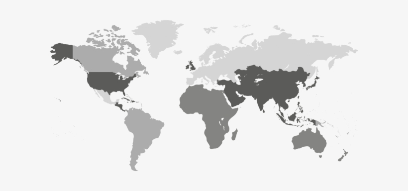 World Map By Region - World Map - Free Transparent PNG Download - PNGkey