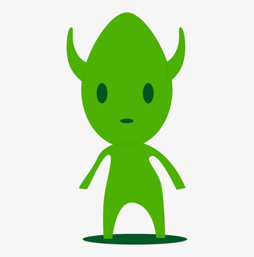 Green Cartoon Line Fiction Leaf - Clip Art - Free Transparent PNG ...