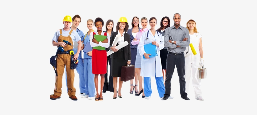Industries Served - Group Of Professionals Png - Free Transparent PNG ...
