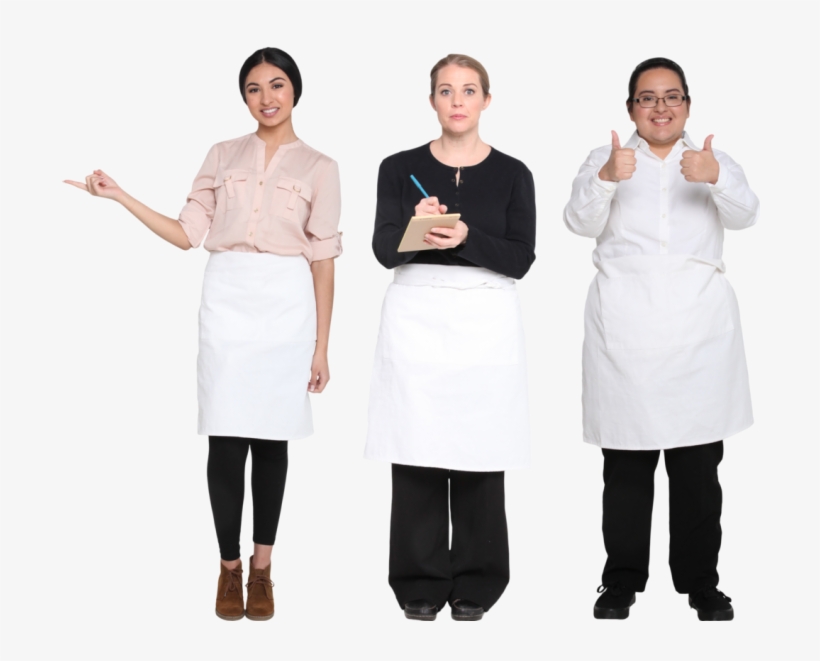 Servers, Food Servers, Waitresses - People Apron Png - Free Transparent ...