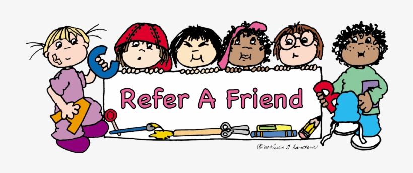 Refer A Friend Clipart - Free Transparent PNG Download - PNGkey