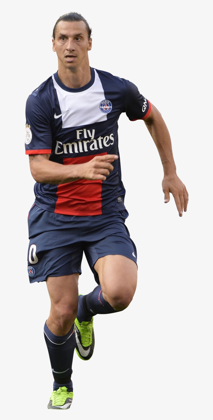 Free Icons Png - Zlatan Ibrahimovic Football Star Art 32x24 Poster ...