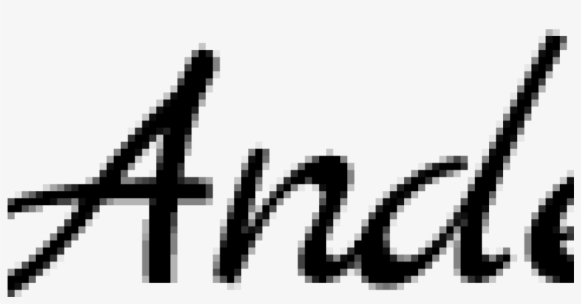 Anderson - Calligraphy - Free Transparent PNG Download - PNGkey