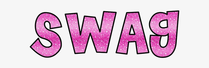Texto Png Swag Glitter By Danieditionslov Pluspng - Free Transparent ...