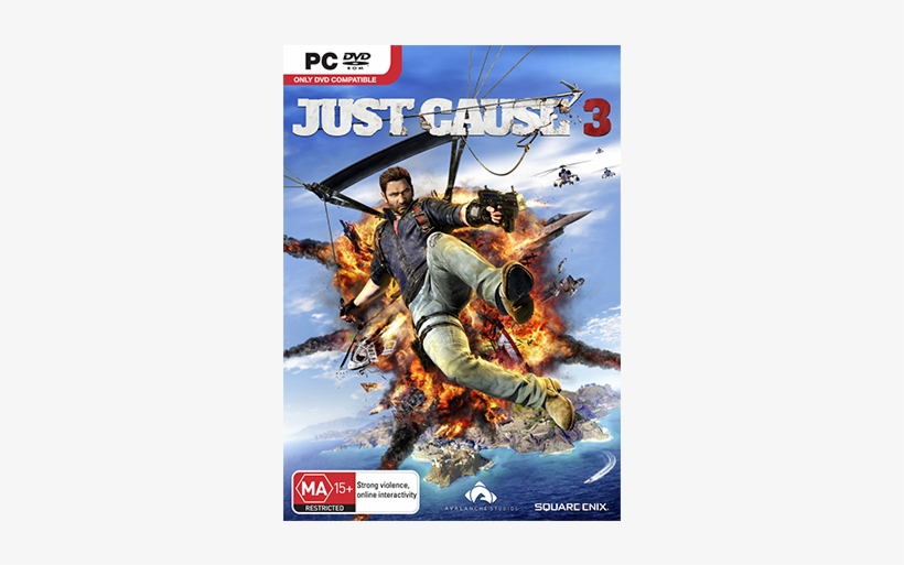 Just Cause - Just Cause 3 Pc Cover - Free Transparent PNG Download - PNGkey
