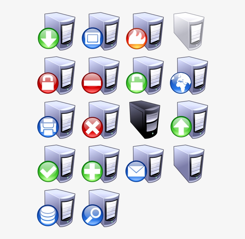 Virtual Server Icon