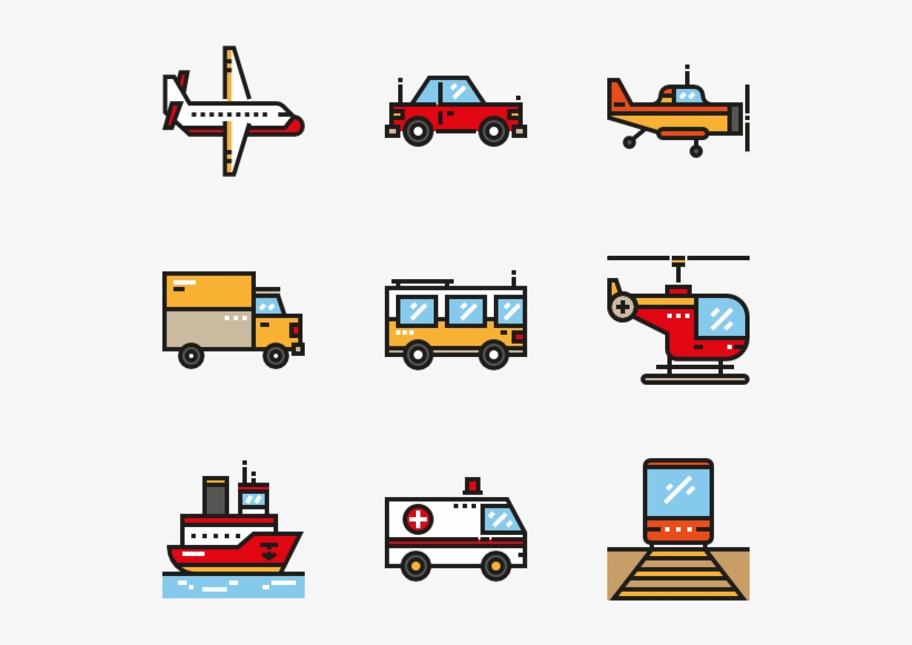 Transportation - Transportation Cartoon Png - Free Transparent PNG ...