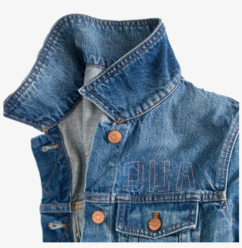 Jean Jacket Up Close - Free Transparent PNG Download - PNGkey