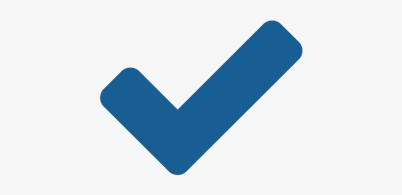 Login - Blue Tick Icon - Free Transparent PNG Download - PNGkey
