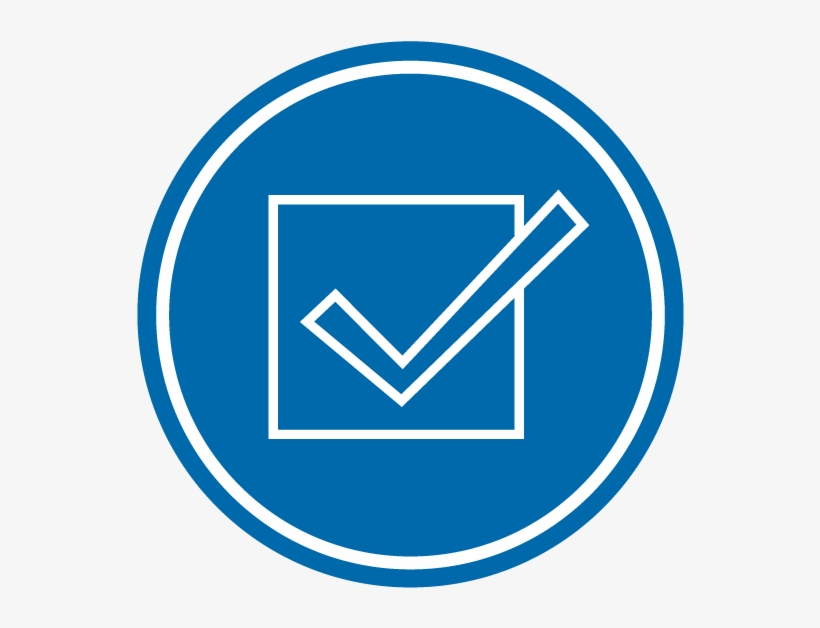 Check Mark Blue - Free Transparent PNG Download - PNGkey