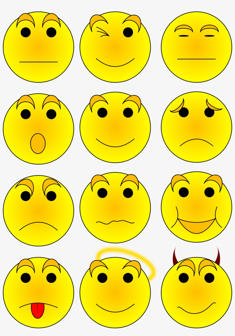 Jpgpngsvg - Free Facial Expressions Clipart - Free Transparent PNG ...