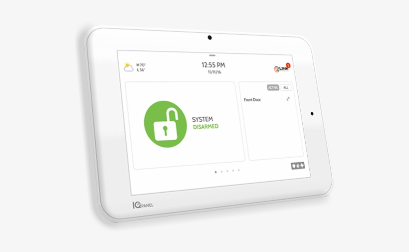 Qolsys Iq Panel - Iq Gen 2 Panel - Free Transparent PNG Download - PNGkey