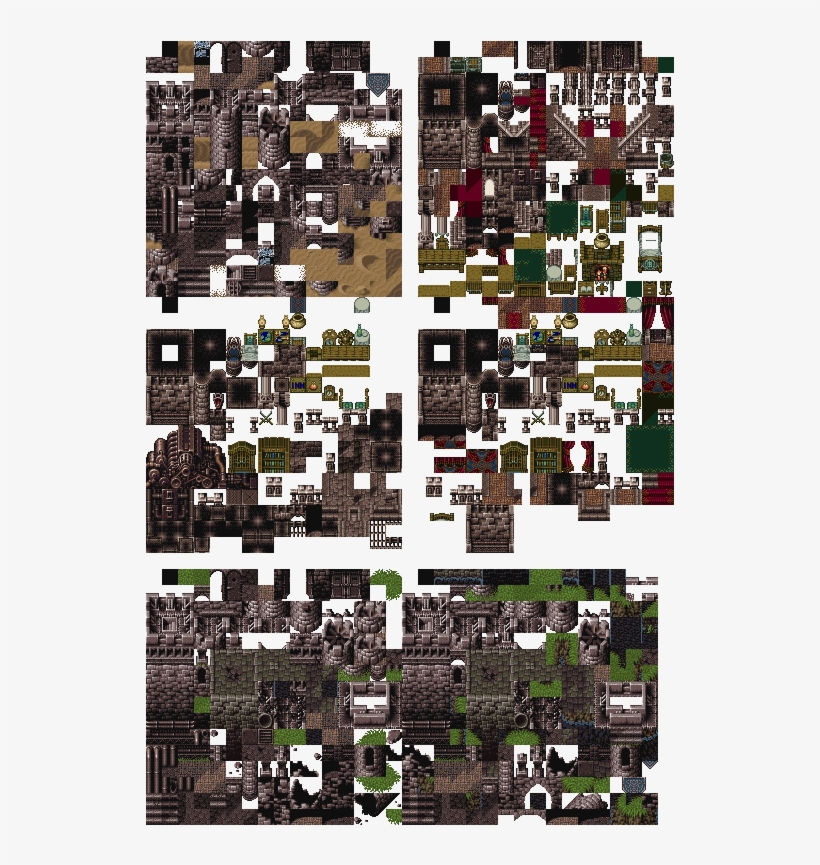 Castle Tiles - Collage - Free Transparent PNG Download - PNGkey