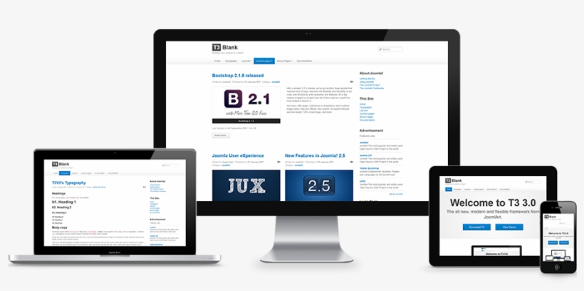 Responsive By Design - Responsive Screen Template Png - Free ...