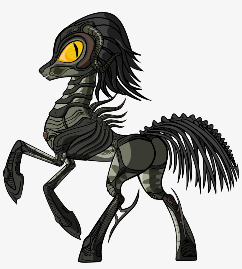 Kama The Alien Pony A Terrifyingly Beautiful Specimen - Horse Alien ...