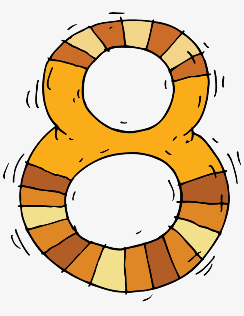 08-eight - Circle - Free Transparent PNG Download - PNGkey