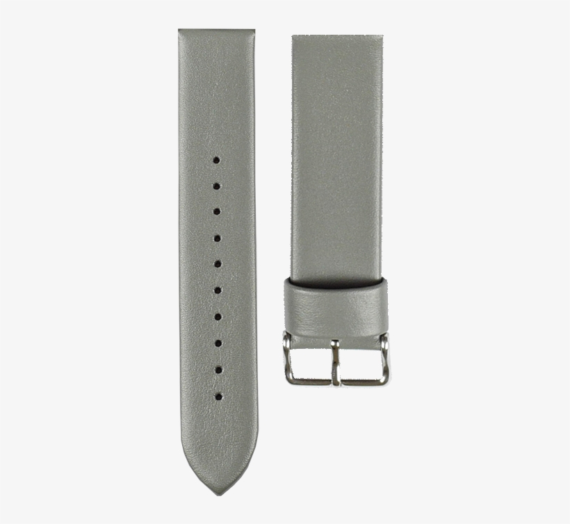 Hartley Grey Leather Strap - Strap - Free Transparent PNG Download - PNGkey