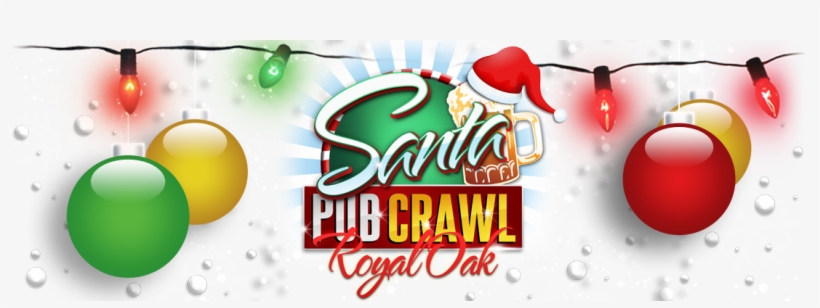 Saturday - Christmas Bar Crawl Logo - Free Transparent PNG Download ...
