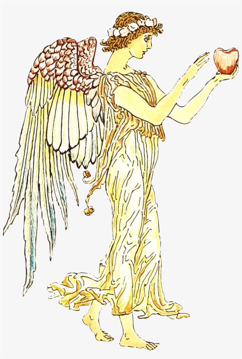 This Free Icons Png Design Of Angel With Apple - Free Transparent PNG ...