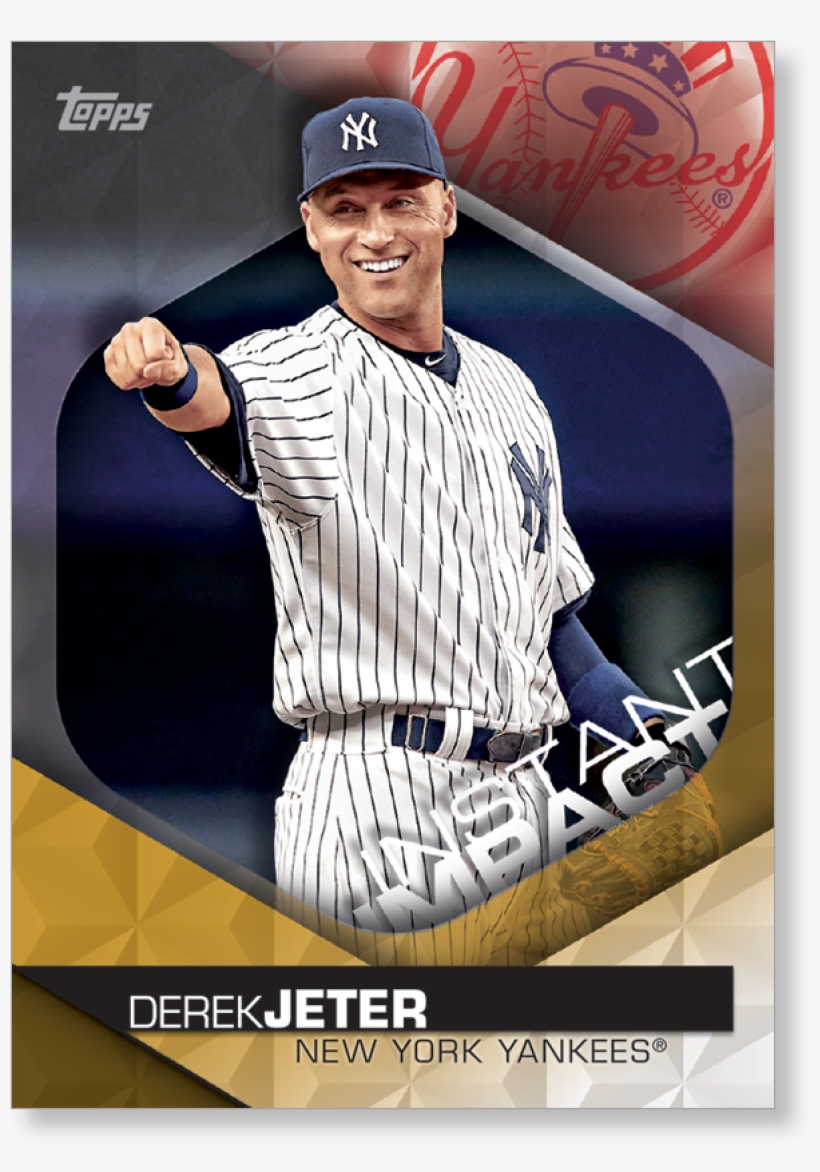 2018 Topps Baseball Series 2 Derek Jeter Instant Impact - Free ...