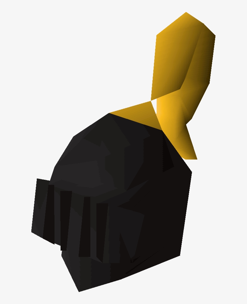 Black Full Helm Detail - Runescape Helmet - Free Transparent PNG ...