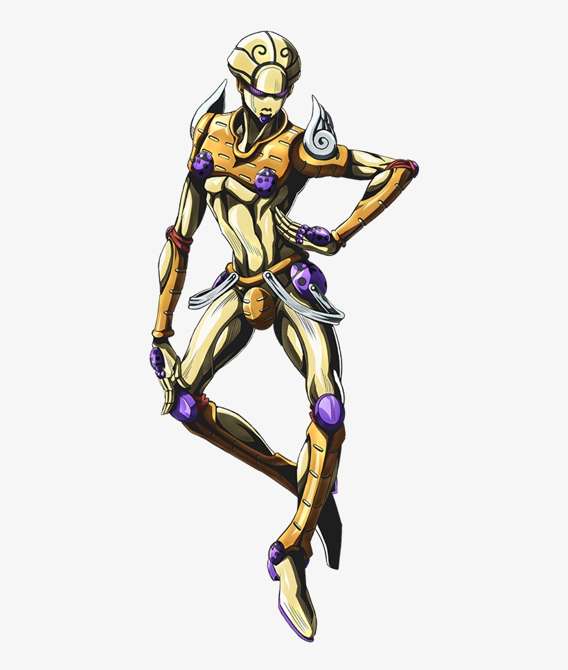 Gold Experience - Gold Experience Anime - Free Transparent PNG Download ...