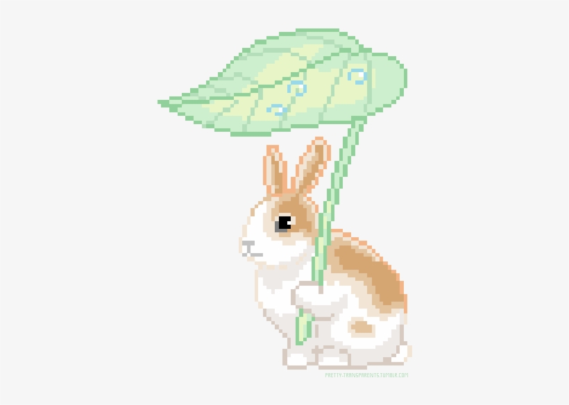 Pixel Bunny Transparent