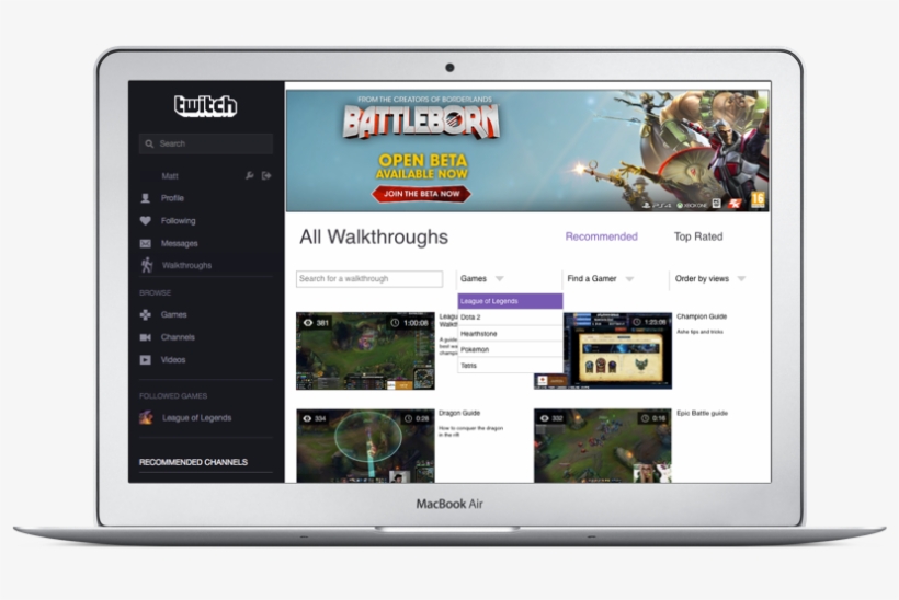 Twitch Screen - Free Transparent PNG Download - PNGkey