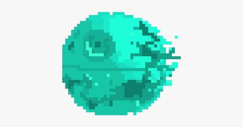 Death Star - Pixel Art - Free Transparent PNG Download - PNGkey