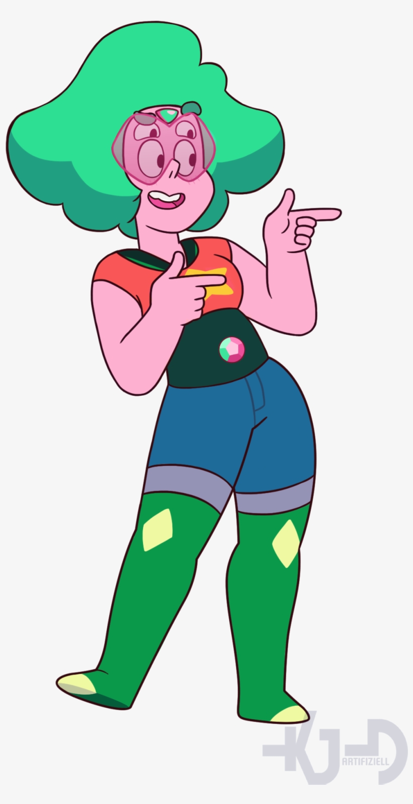 Watermelon - Png - Steven Universe Melon Quartz - Free Transparent PNG ...