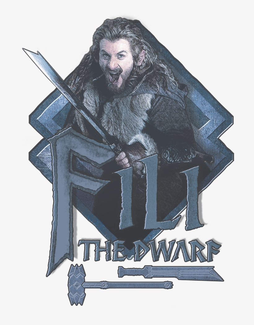 The Hobbit Fili Women's T-shirt - Fili - Free Transparent PNG Download ...
