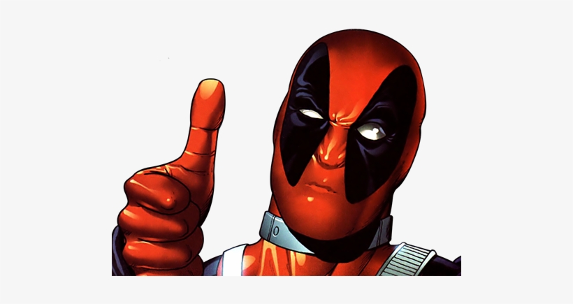 Tumblr Lj34mbvp9d1qexpbl - Deadpool Thumbs Up Comic - Free Transparent ...