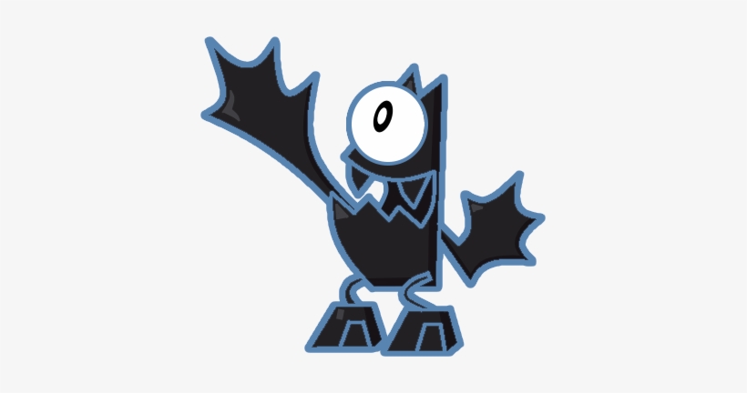One-eyed Bat - Glowkies Bat - Free Transparent PNG Download - PNGkey