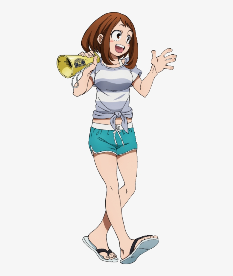 Ochaco Tokyu Hands Summer Outfit - ヒロ アカ メリッサ シールド - Free Transparent ...