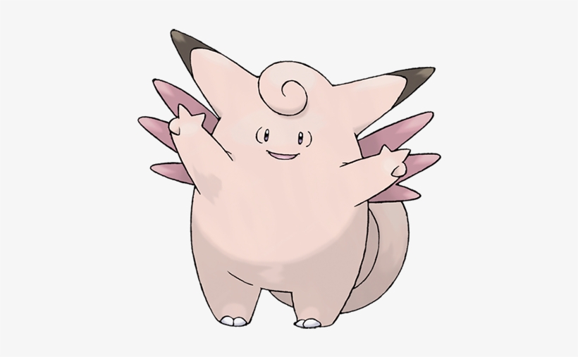 Clefable, Alolan Vulpix - Pokemon Clefairy - Free Transparent PNG ...
