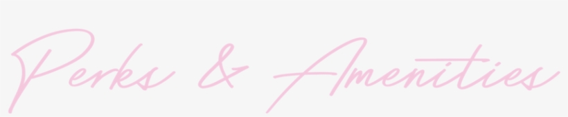 Perks&amenities2 - Calligraphy - Free Transparent PNG Download - PNGkey