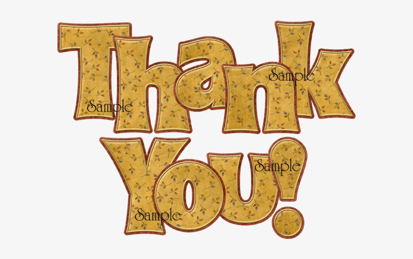 Autumn Thank You Cards Fall Thank You Cards Autumn - Word Thank You ...