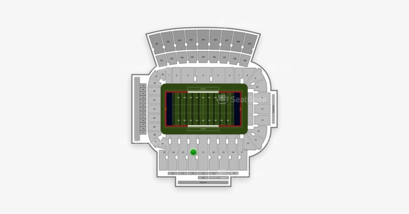 Arizona Wildcats Football At Arizona Stadium Section - Arizona Stadium ...