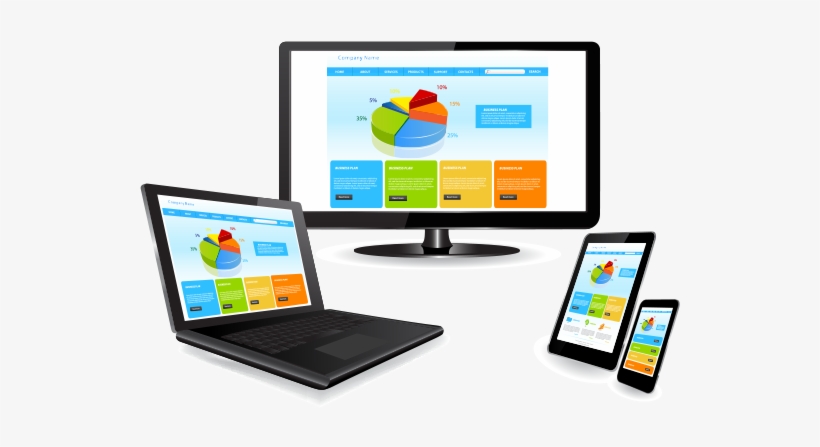 Computador-transpare - - Responsive Web Design - Free Transparent PNG ...