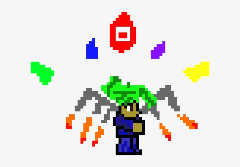 Terraria Character - Cartoon - Free Transparent PNG Download - PNGkey
