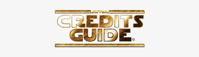 Swtor Credits Guide - Graphics - Free Transparent PNG Download - PNGkey