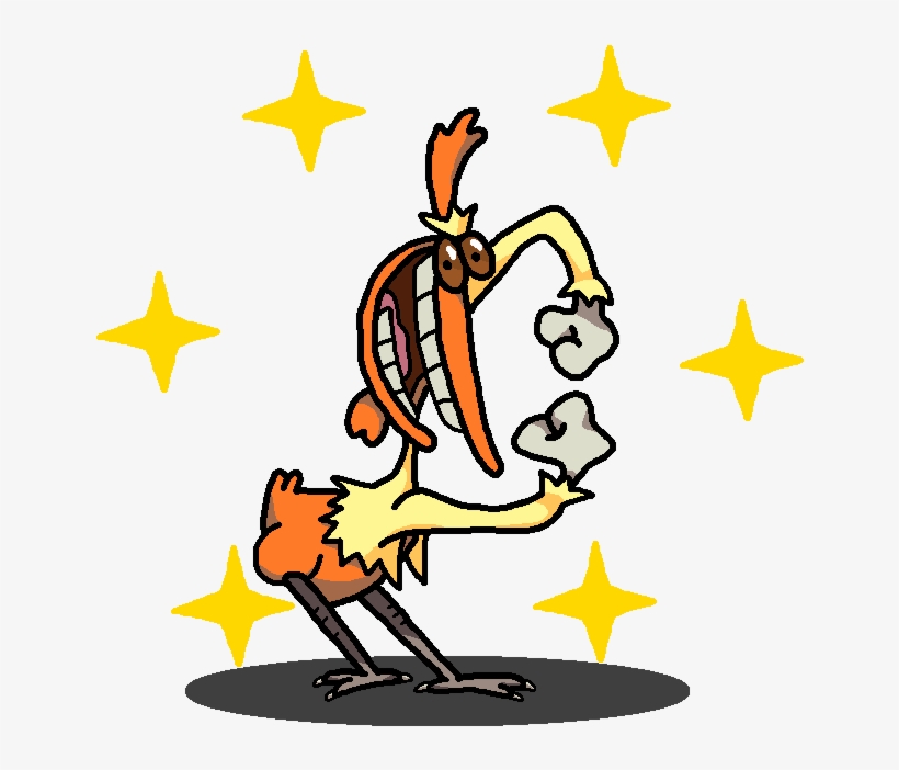 Shinycombuschicken - Cow And Chicken Pokemon - Free Transparent PNG ...