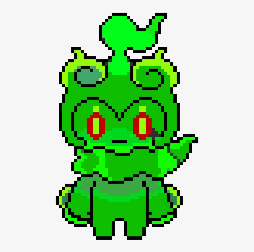 Grass Marshadow - Pixel Art Pokemon Marshadow - Free Transparent PNG ...